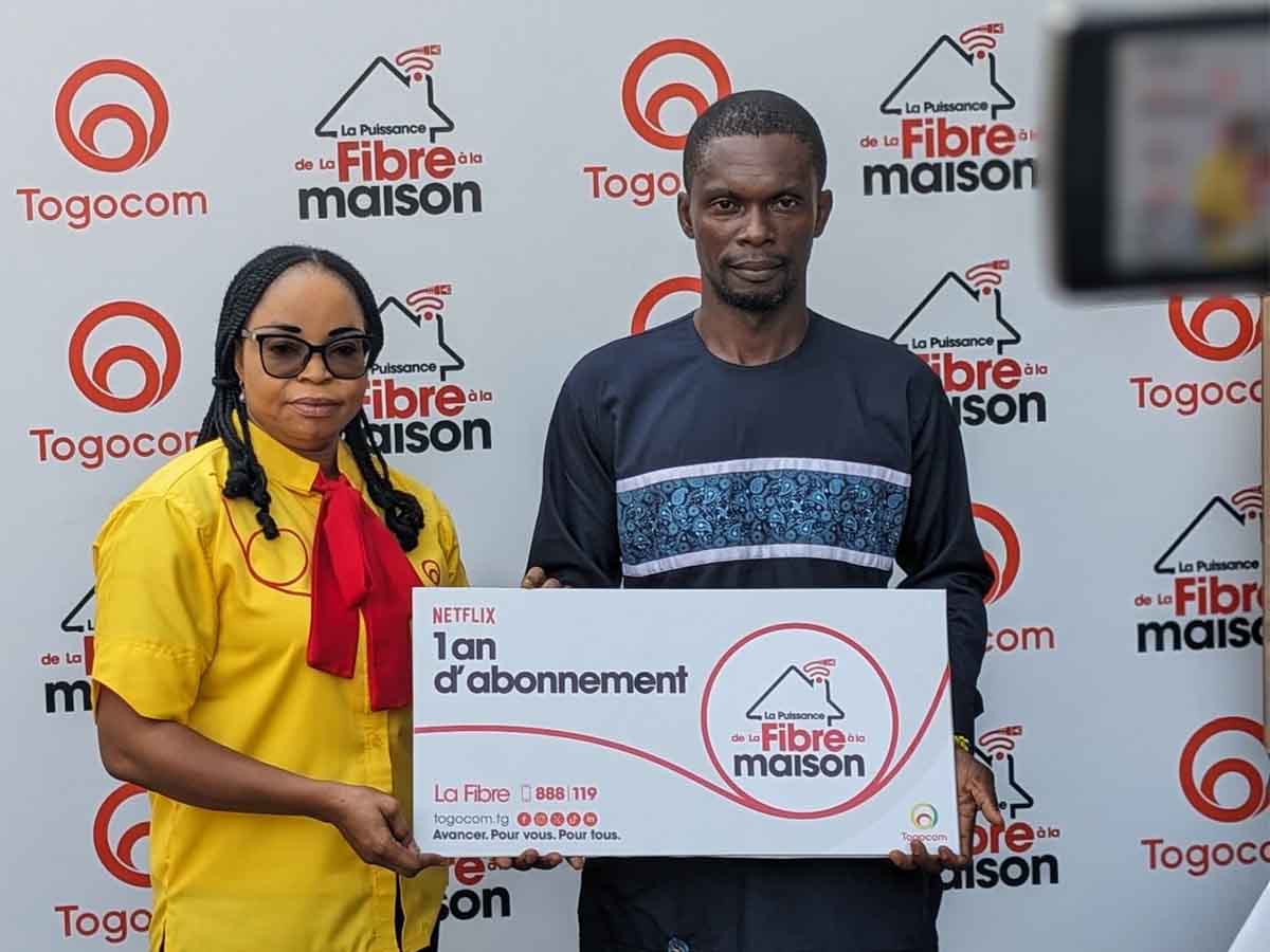 Réabonnement Fibre : Togocom fait déjà 10 gagnants - Togo Breaking News