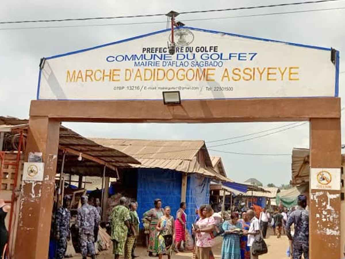 Marché Adidogomé-Assiyéyé, Mobilisation aux côtés des sinistrés